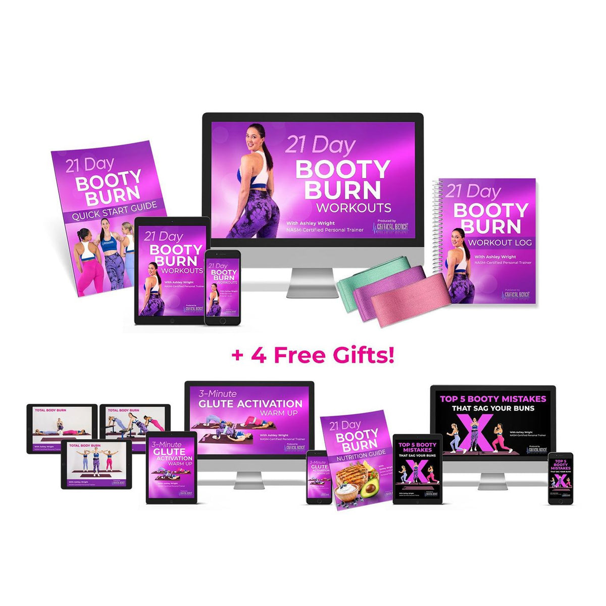 21 Day Booty Burn Digital Critical Bench